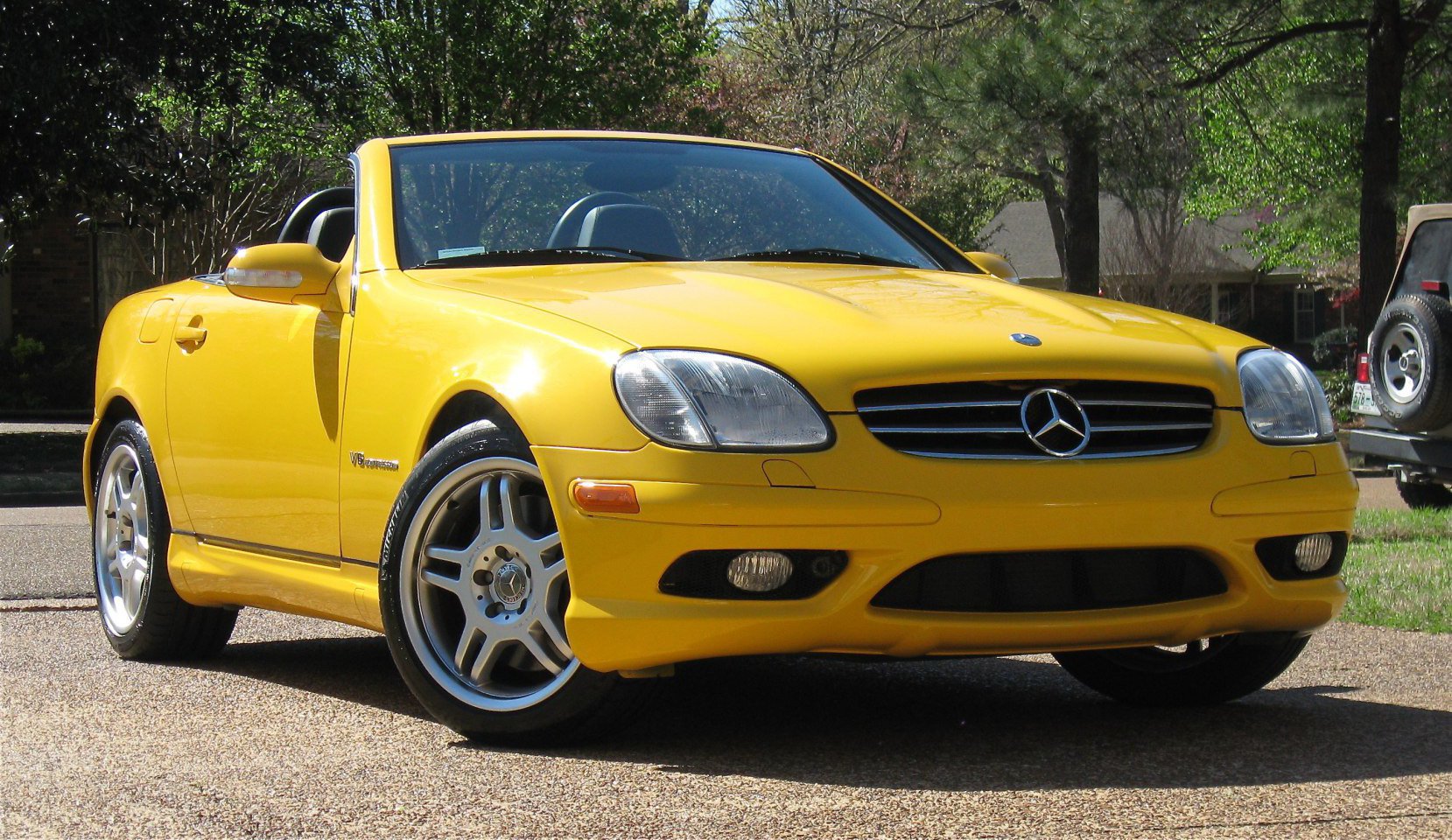 Mercedes-Benz SLK (R170, facelift 2000) SLK 230 Kompressor (197 Hp ...